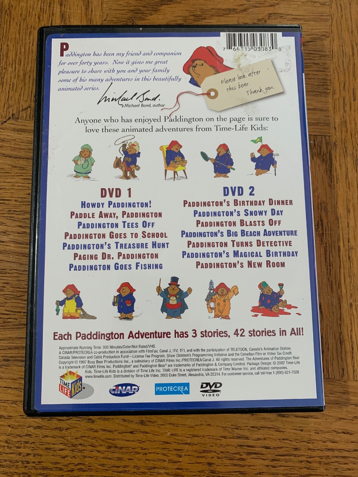 The Adventures Of Paddington Bear DVD | eBay