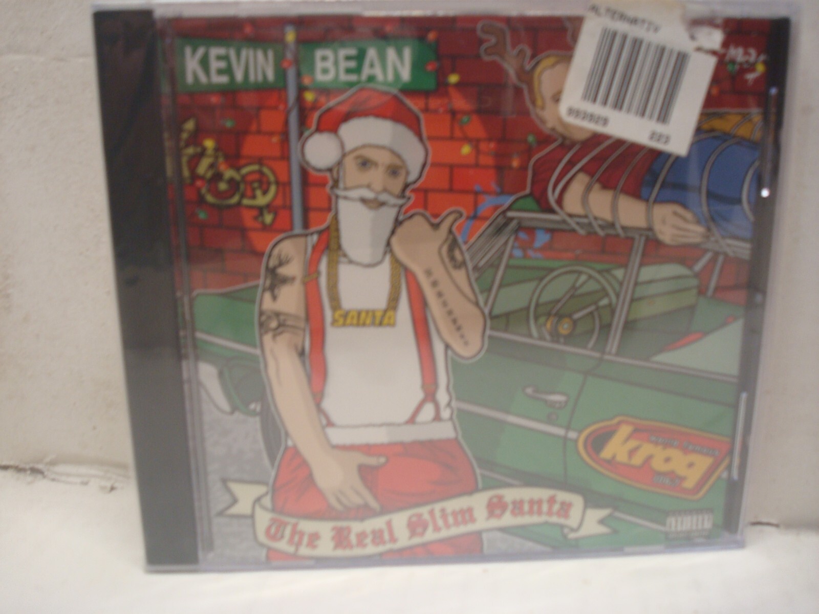 Kevin & Bean The Real Slim Santa CD Signed by 5 KROQ Radio Weezer Blink ...