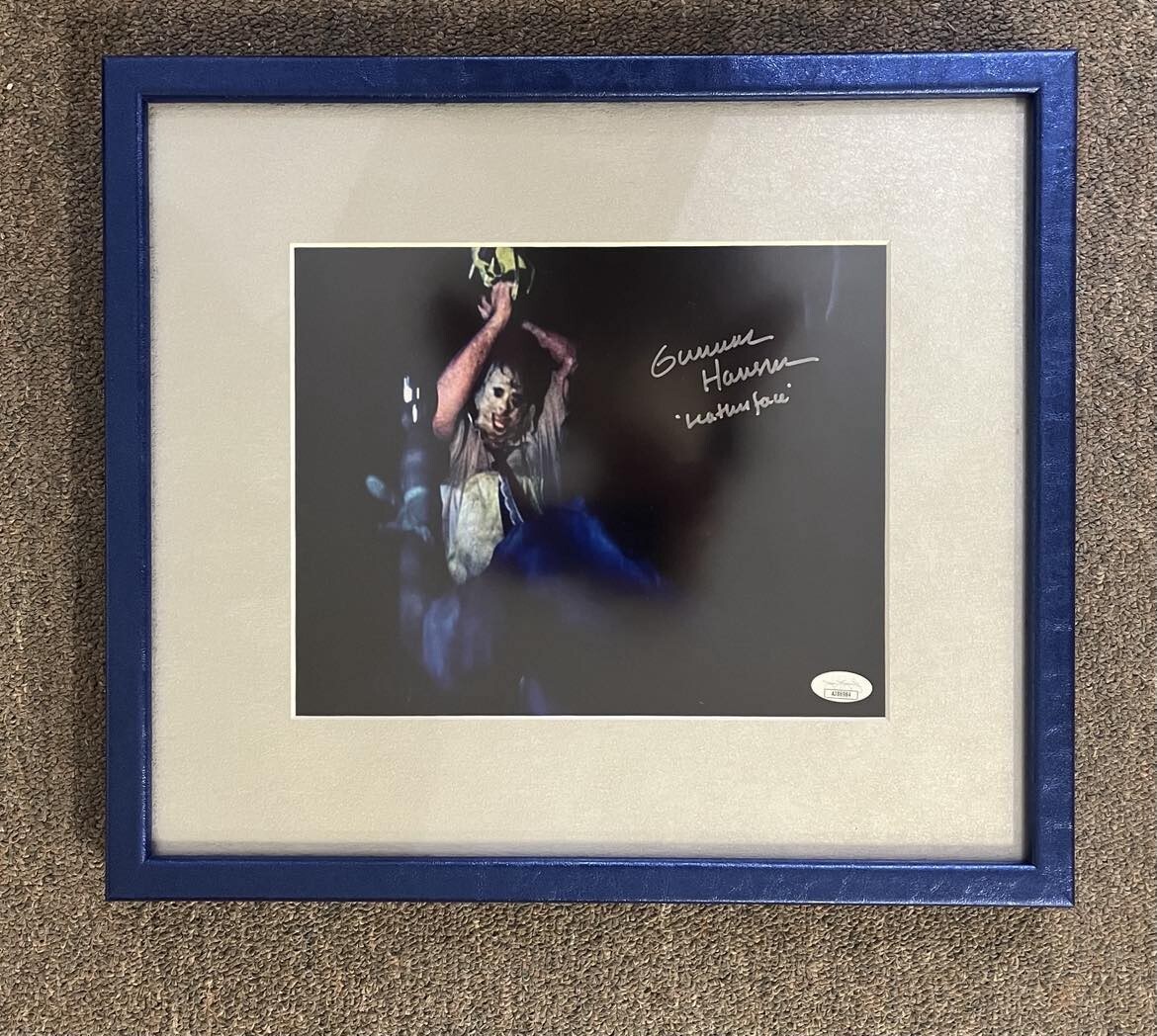 Gunnar Hansen Leatherface The Texas Chainsaw Massacre TCM Autographed ...