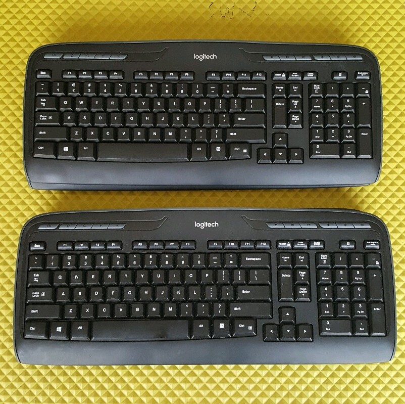 Lot Of 10 Logitech wireless Keyboard Y-R0067 No Dongle Receivers Free ...