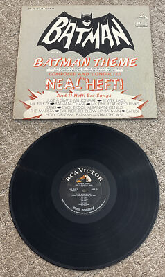 1966 Batman Theme And 11 Hefti Bat Songs - LP Record LSP 3573 Vinyl RCA ...