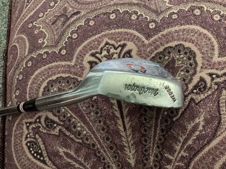Vintage MacGregor MC 060 WEDGE - 35"-regular steel leather grip AO | eBay