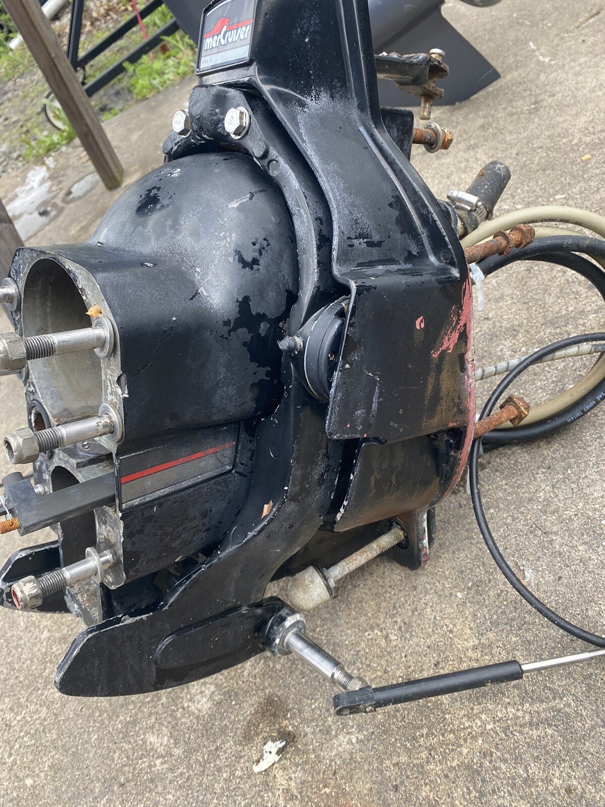 Mercruiser Alpha 1 Gen 1 Complete Transom Assembly | eBay