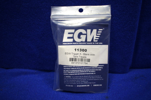 Evolution Gun Works (EGW) Colt 1911 Trigger A - Blank With Tank Treads ...