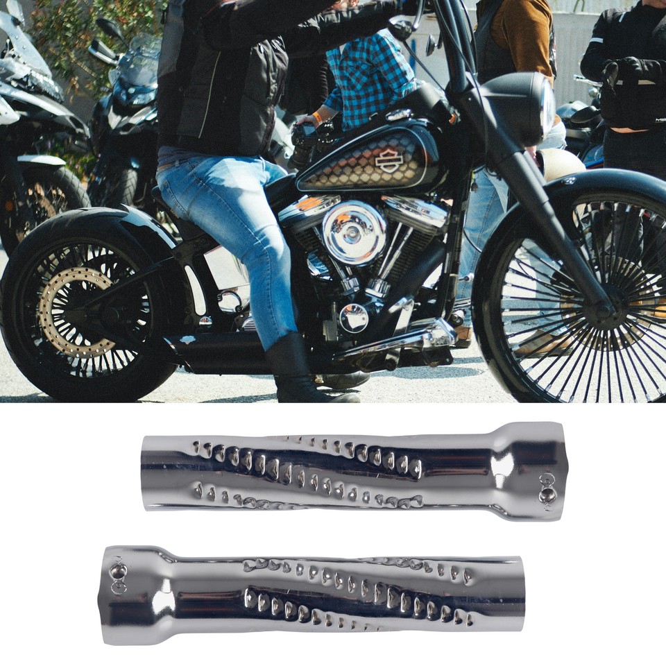 SHARKROAD Quiet Drag Pipe Baffles for 2" Fishtail Exhaust Pipes, or ...