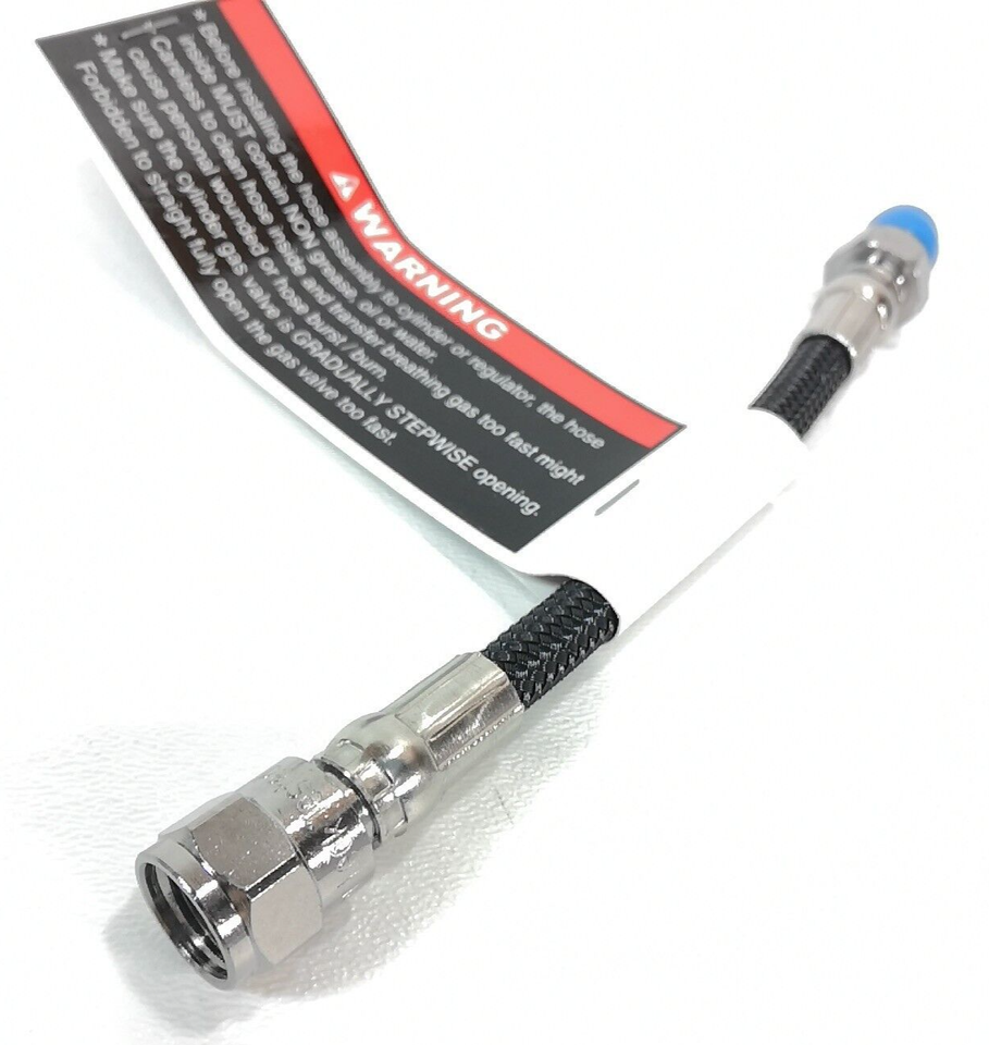Tubo Ad Alta Pressione HP Intrecciato Da 15Cm Per Scuba Diving Mares | eBay