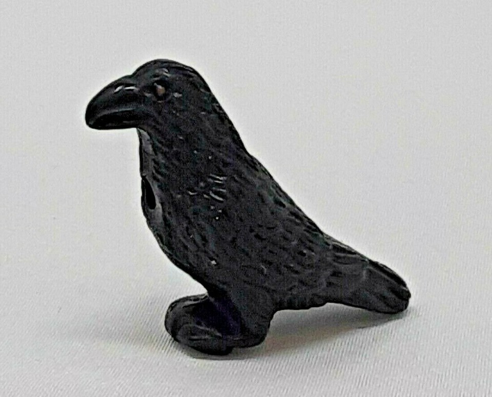 Store Closing Sale Ends 12/31 Peruvian Ceramic Bead Raven Bird | eBay
