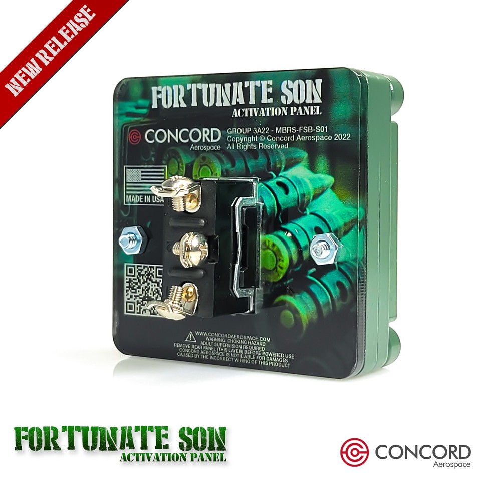 FORTUNATE SON ACTIVATION PANEL - MILITARY GREEN | eBay