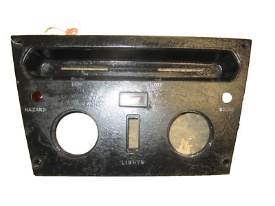 Triumph Spitfire GT6 Center Dash Panel Black Climate Control Trim 1968 ...