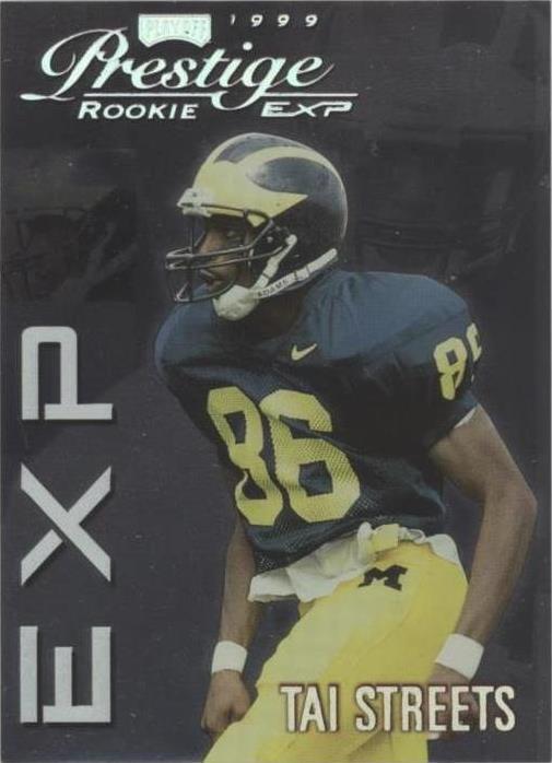 1999 Playoff Prestige EXP - Rookie Tai Streets #EX11 Reflections Silver ...