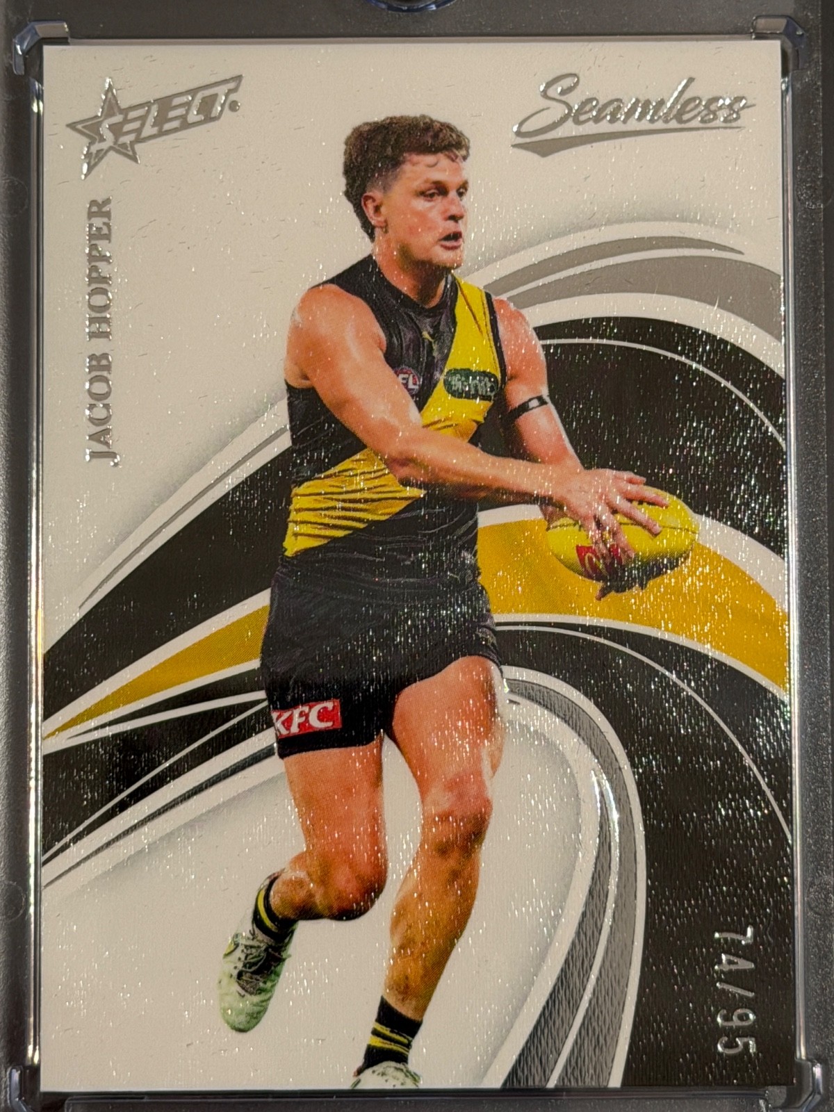 2025 AFL Select Seamless Base JACOB HOPPER 74/95 Richmond | eBay Australia
