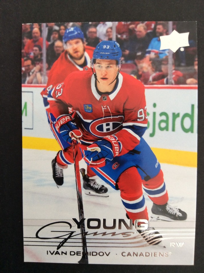 2025-26 Upper Deck Young Guns Hockey Rookie RC #205 Ivan Demidov ...