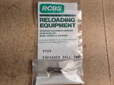 RCBS 7mm EXPANDER BALL - MPN # 09709 or Old # 9709 New Old Stock | eBay
