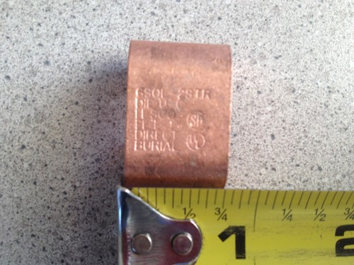 NOS Burndy YGHC2C2 Ilsco ELT-1 Copper Compression Crimp C tap 6SOL-2STR ...