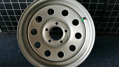 15x5 5x4.5 Grey Mod Trailer Wheel / Rim 15 Inch / 5 Lug C/O RV LOW ...