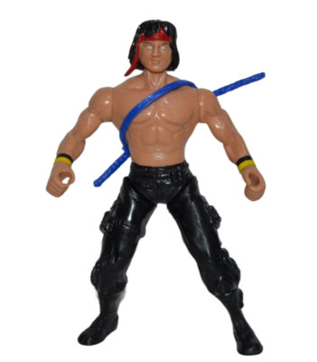 VERY RARE TOY MEXICAN ACTION FIGURE RAMBO sylvester stallone | eBay