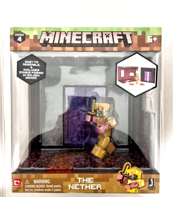 Minecraft Pigman Minecraft Pigman And Panda Base Set B | Build A
