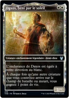 MTG Magic THB FOIL - Daxos, Blessed by the Sun/béni par le soleil ...