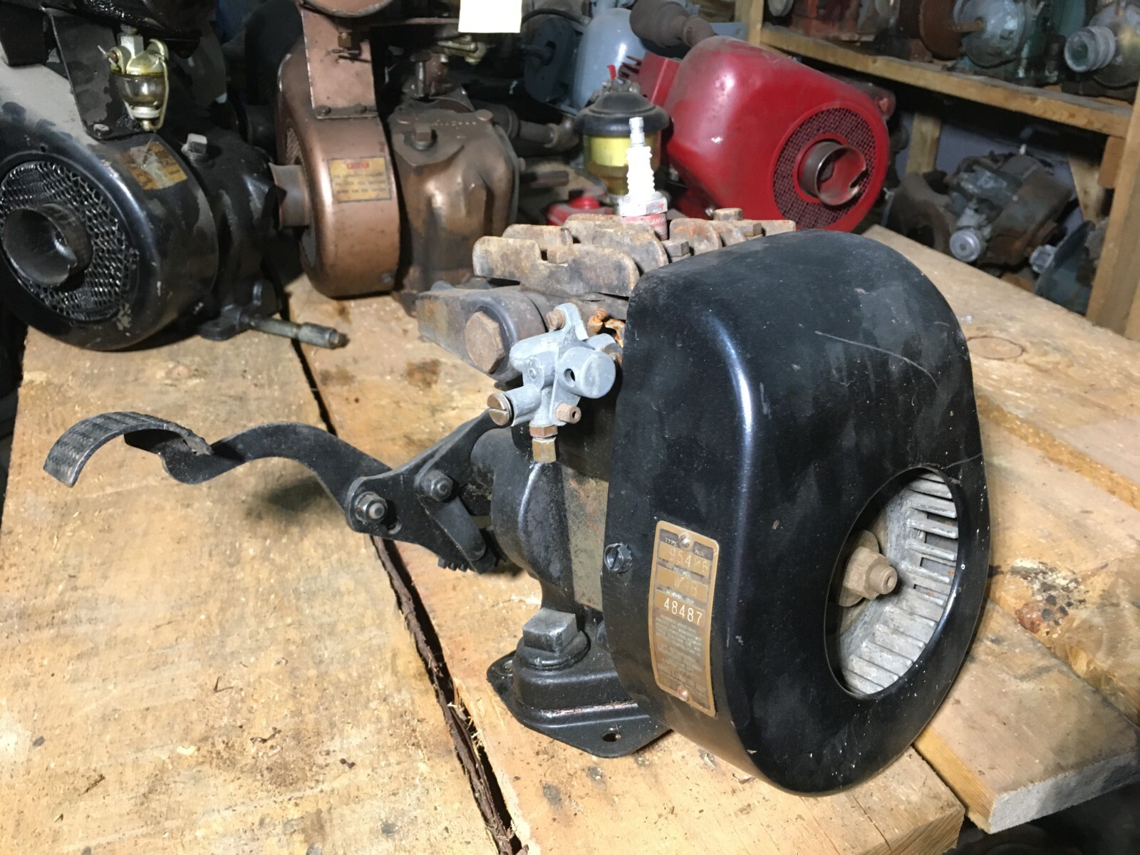 Briggs and Stratton WMB Engine Kick Start Washing Machine Motor 1939 ...