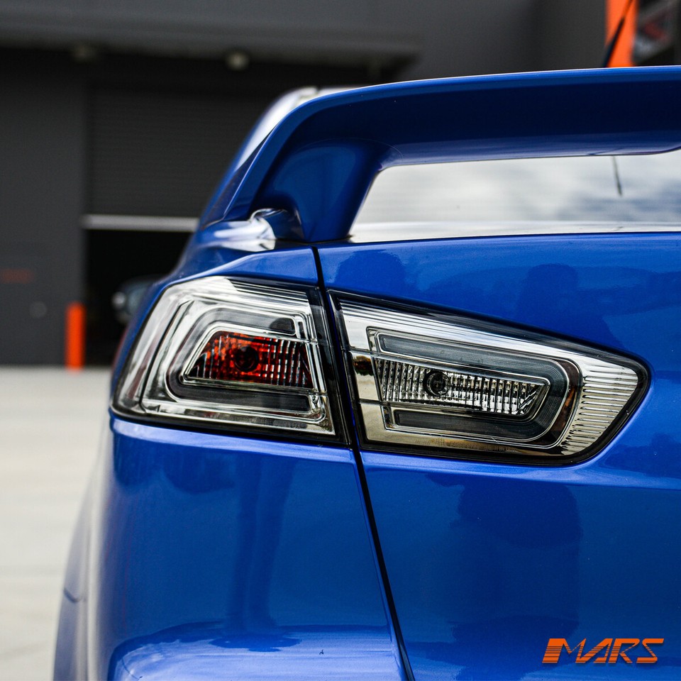 MARS Full Smoked LED Tail Lights for MITSUBISHI LANCER CJ CF SEDAN 07 ...