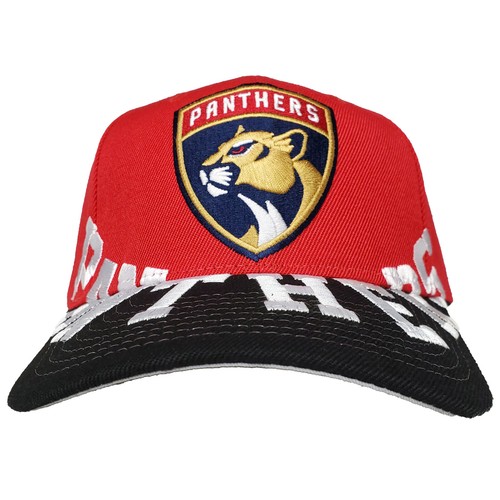 Florida Panthers Mitchell & Ness NHL Pro Fit Snapback Hat Cap 3D Logo Red NWT | eBay