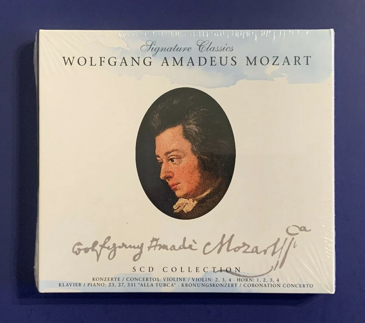 Wolfgang Amadeus Mozart Signature