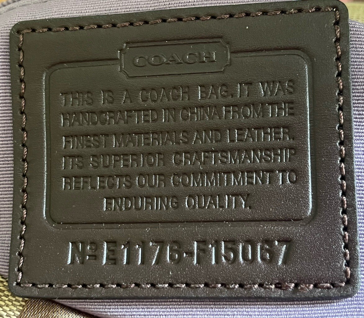 Coach F15067 Duffle/Crossbody bag | eBay