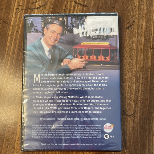 Mister Rogers' Neighborhood: Mister Rogers & Making Mistakes (DVD) for ...