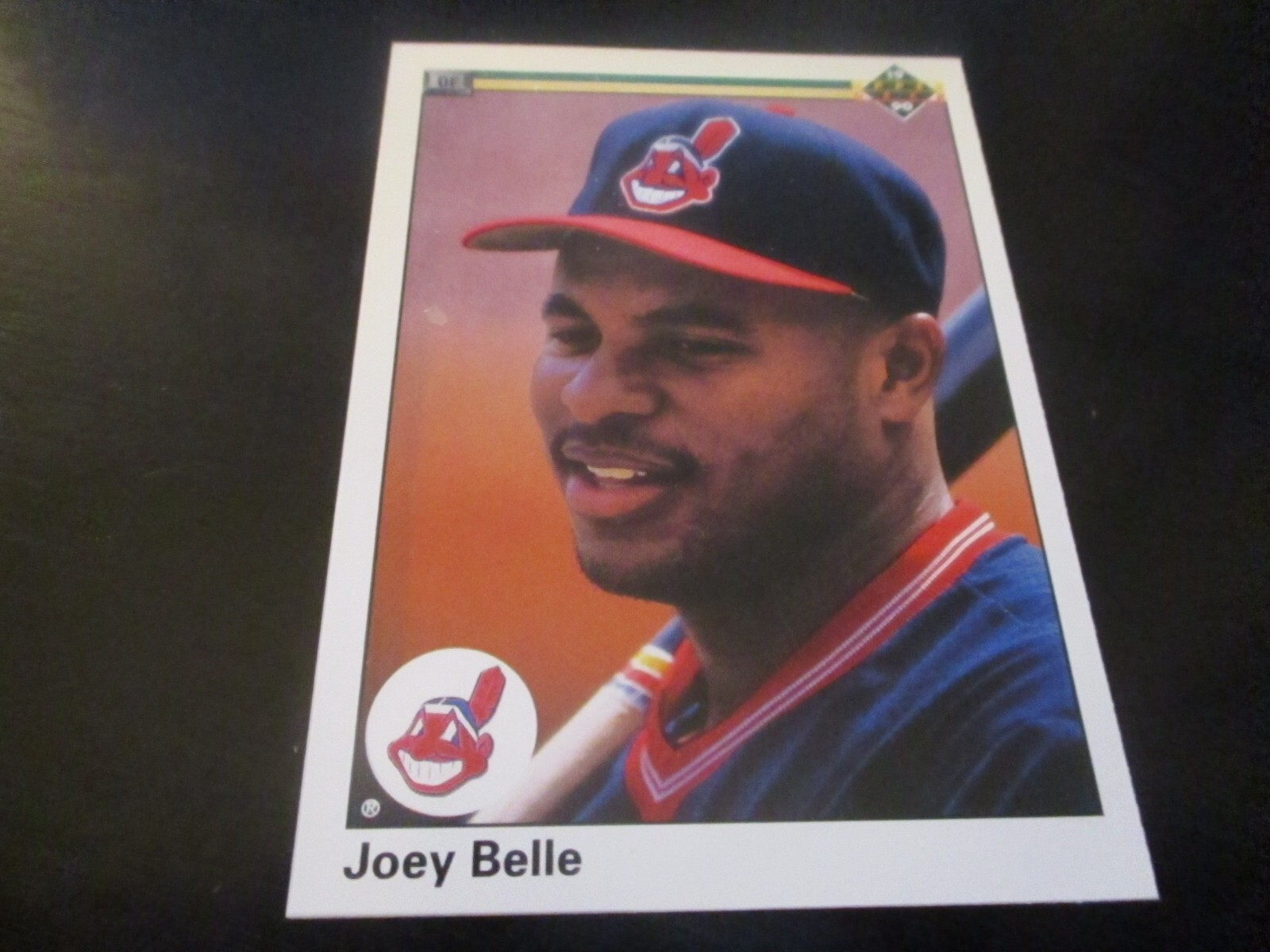 albert belle (cleveland indians - of) 1990 upper deck ROOKIE CARD #446 ...