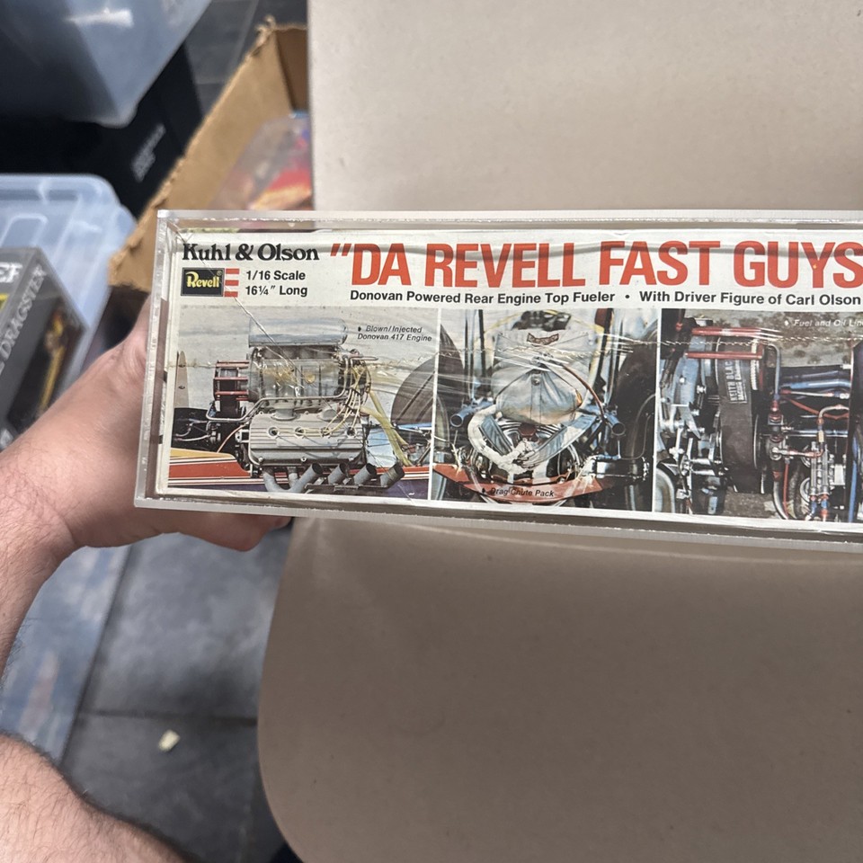 1973 KUHL & OLSON DA REVELL FAST GUYS AA DRAGSTER H-1488 Sealed Read ...