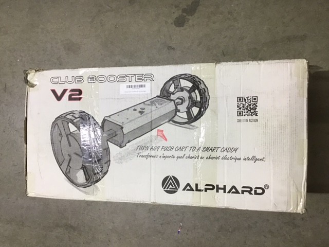 Alphard Golf Club Booster V2 - 24 Black, With Remote, Works On Any Golf ...