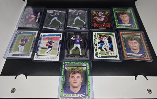 Lot Of 11 Cards Panini Base Parallel JJ McCarthy RC Vikings | eBay