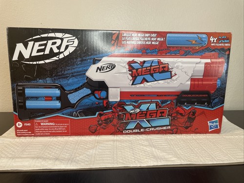 Nerf Mega XL Double Crusher Blaster, 4 Mega XL Whistler BRND NEW IN BOX ...