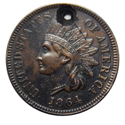 Indian head cent/penny 1864 Snow-2 time machine details | eBay