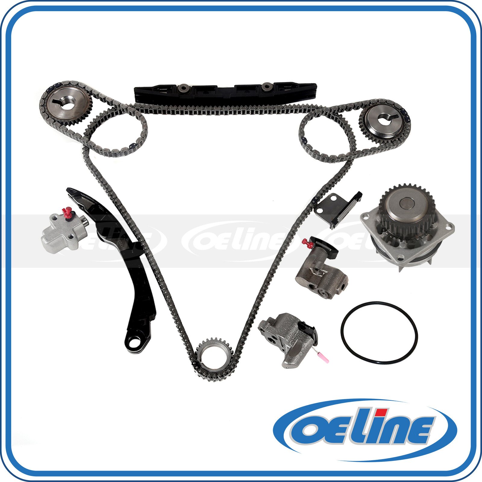 Fit 02-08 Nissan Murano Infiniti FX35 G35 M35 Timing Chain Kit w/ Water ...