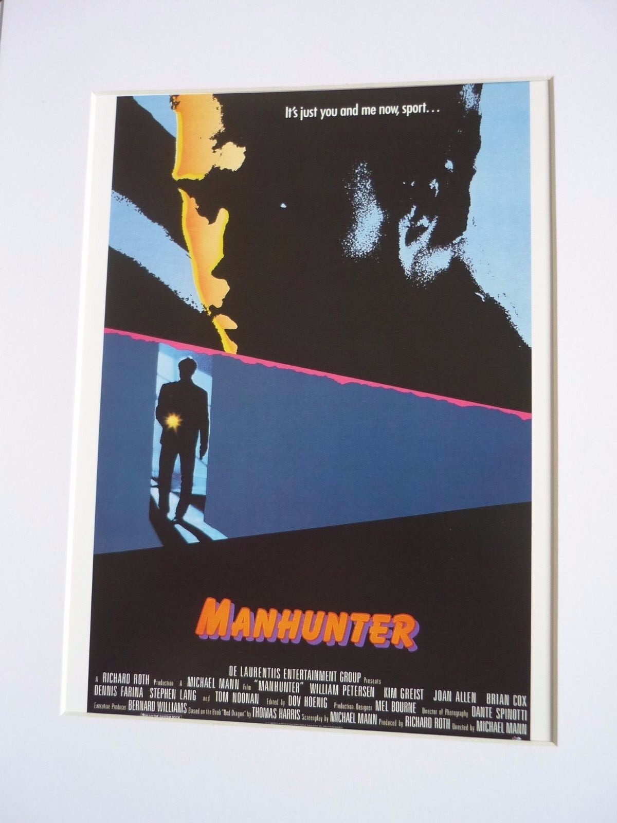 A4 Ready To mount poster horror manhunter 1986 us version | eBay UK