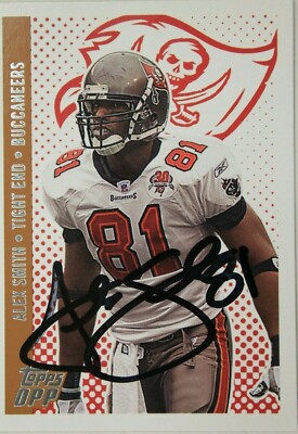Alex Smith Tampa Bay Buccaneers Stanford Autographed Signed 2006 Topps ...