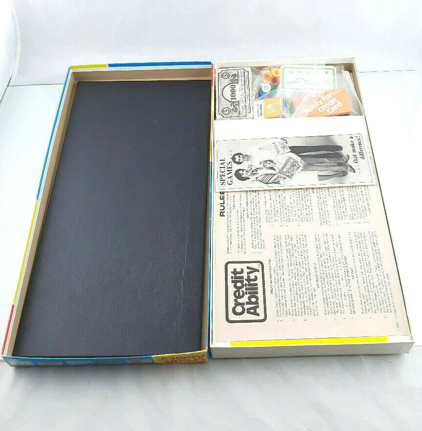 Credit Ability Board Game The Ungame Co. 1980 Vintage | eBay