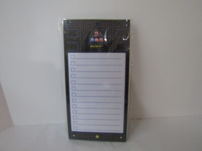 Loot Crate Pac-Man PacMan magnetic list note pad | eBay