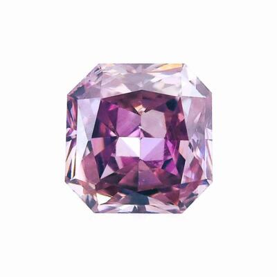 GIA Certified 0.13ct Fancy Deep Pink Cut Cornered Square Natural ...