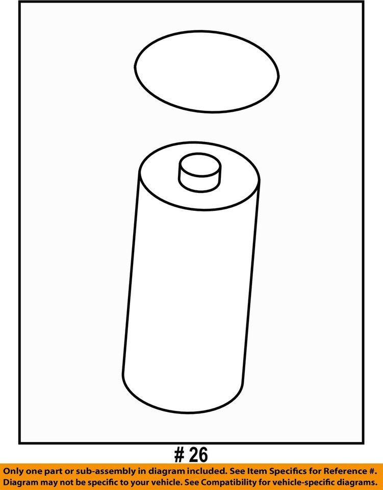 FORD OEM 03-10 E-350 Club Wagon Engine Engine Parts-Filter Element ...