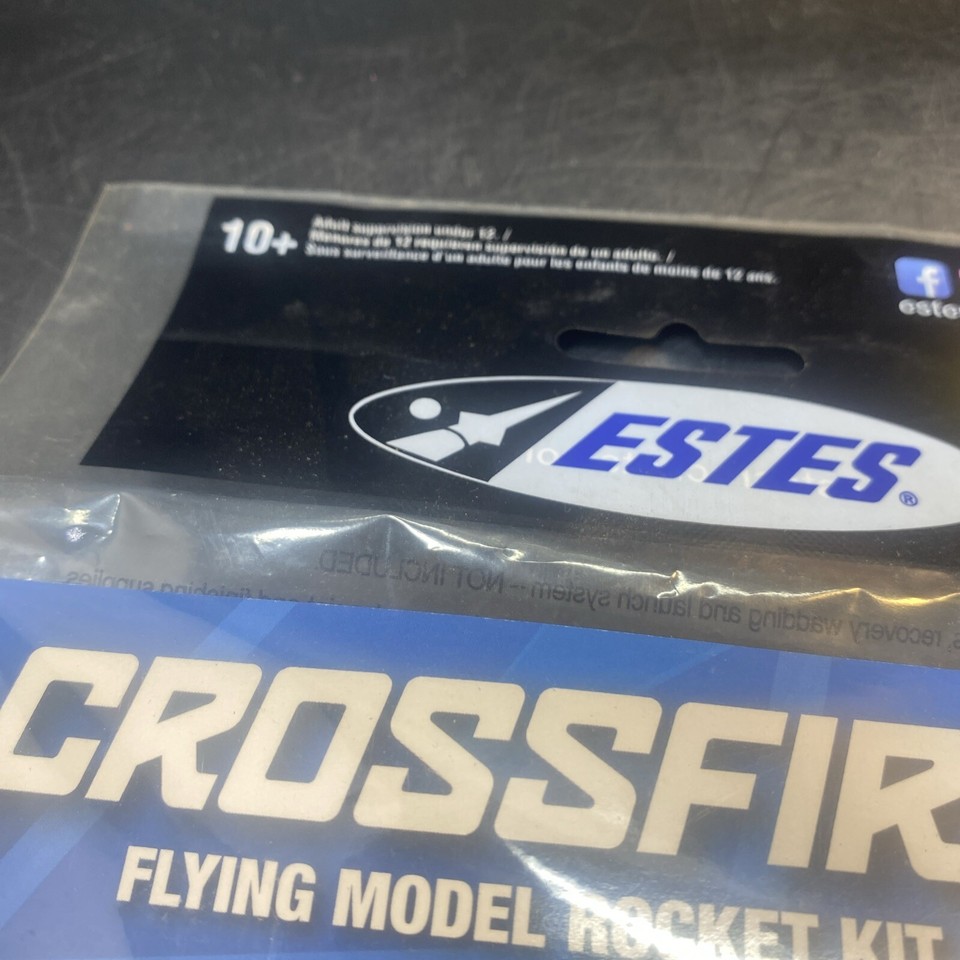 Estes 7220 Crossfire ISX Model Rocket Kit - Intermediate Skill Level | eBay