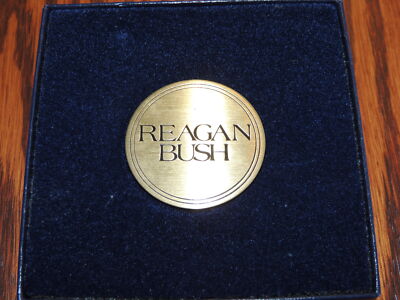 Genuine Reagan Bush Pin from Anniversary Ball Larry Hogan Owned | eBay