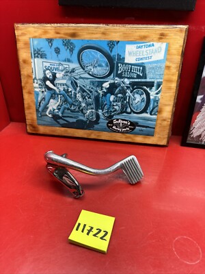 Harley Dyna Mid Control Brake Pedal Mid Control Foot Peg Mount 91-17 ...