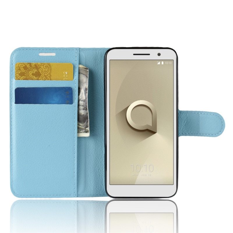 For Optus X Start 1St Gen 5-inch Premium PU Leather Wallet Flip Phone ...