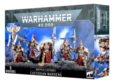 Warhammer 40K Custodian Wardens NO BOX Adeptus Custodes Captain ...