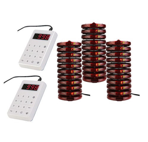 TD158 Restaurant Pagers Wireless Paging Queuing Calling System 30 ...
