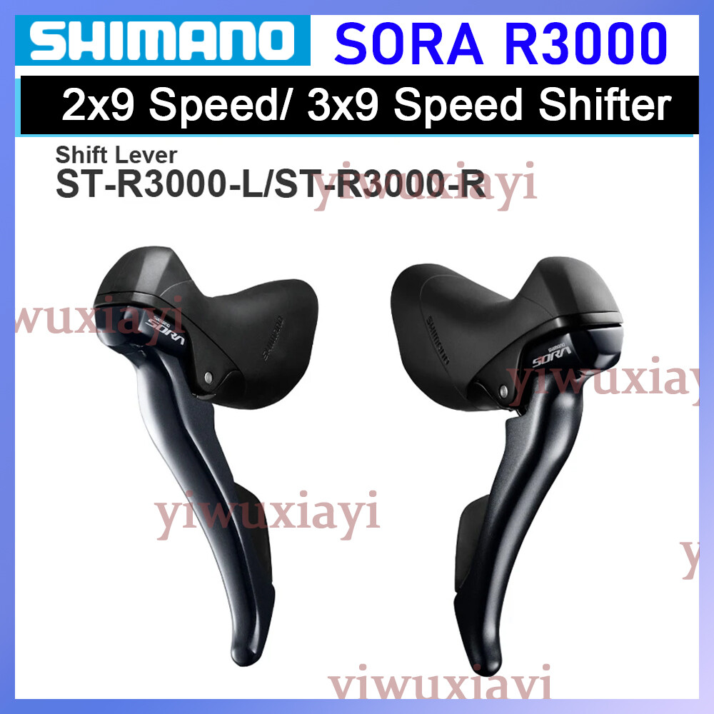 Shimano Sora ST-R3000 Road Bike 2x9 Speed / 3x9 Speed Left Right ...