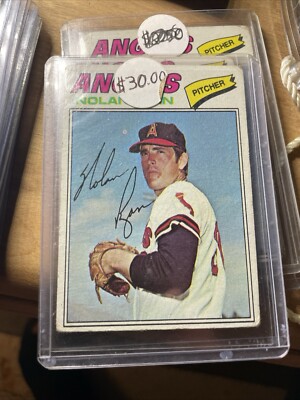 Angels Topps 1977 Nolan Ryan Pitcher Card #650 | eBay