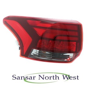 Mitsubishi Outlander Passenger Side LED Rear Lamp Tail Light Red N/S ...